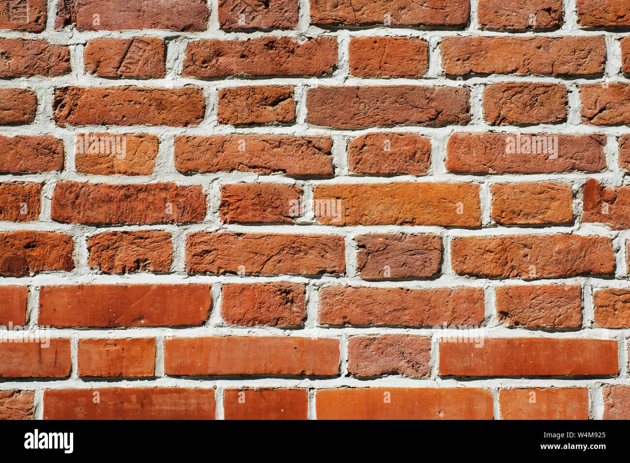 Texture of red brick wall. Stone background Stock Photo - Alamy