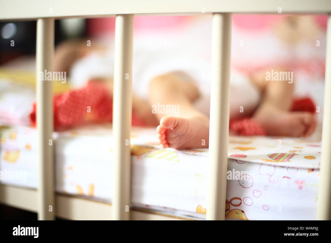 Baby cot sleep alone hi-res stock photography and images - Alamy
