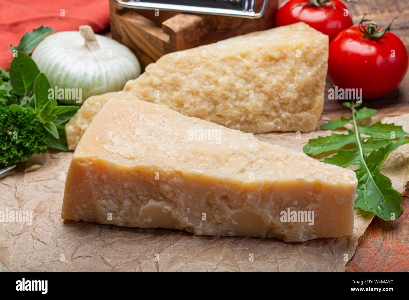 Aged parmesan hi-res stock photography and images - Alamy