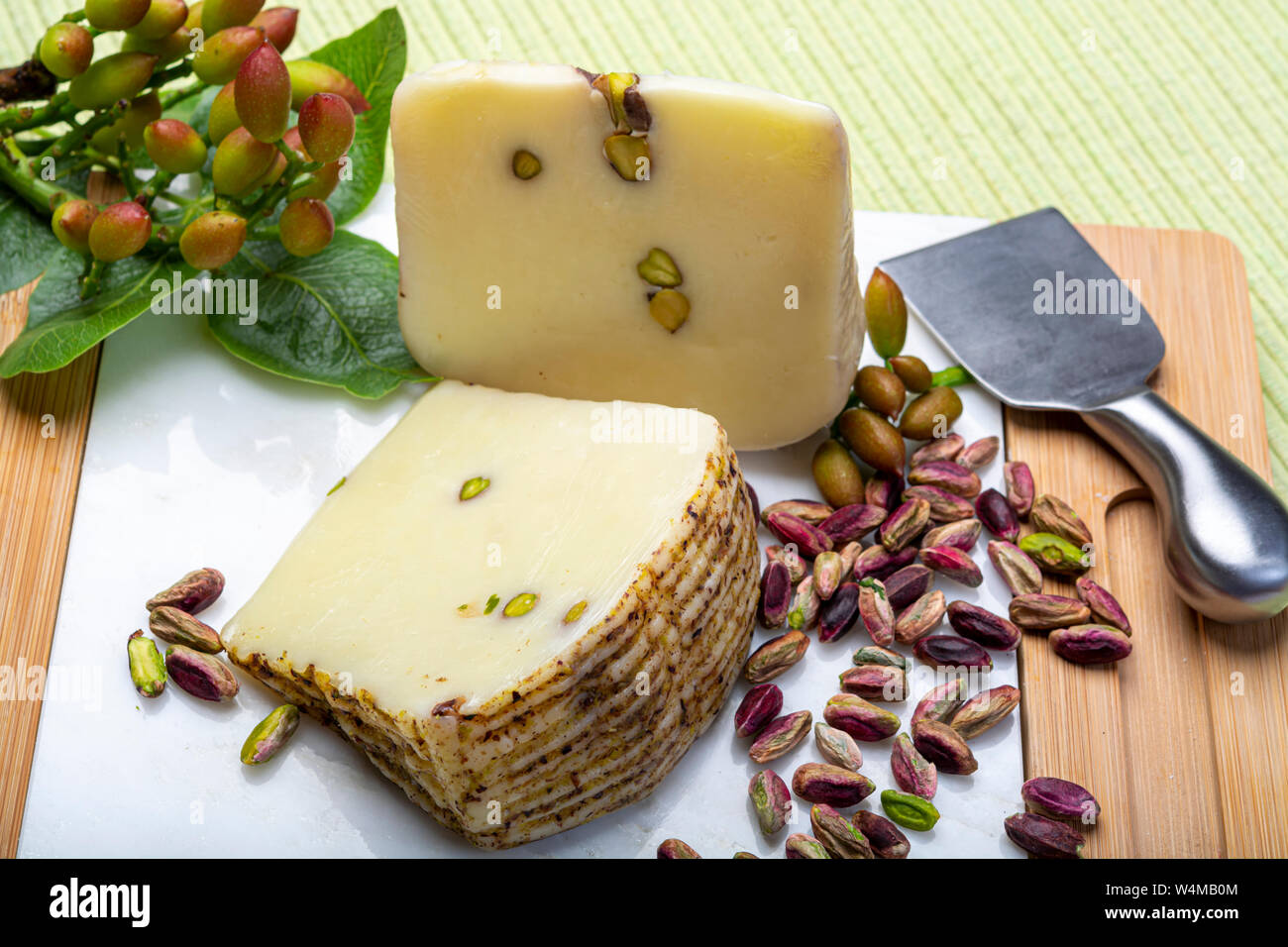 Cheese collection, Italian provolone or provola cheese made in Sicily ...