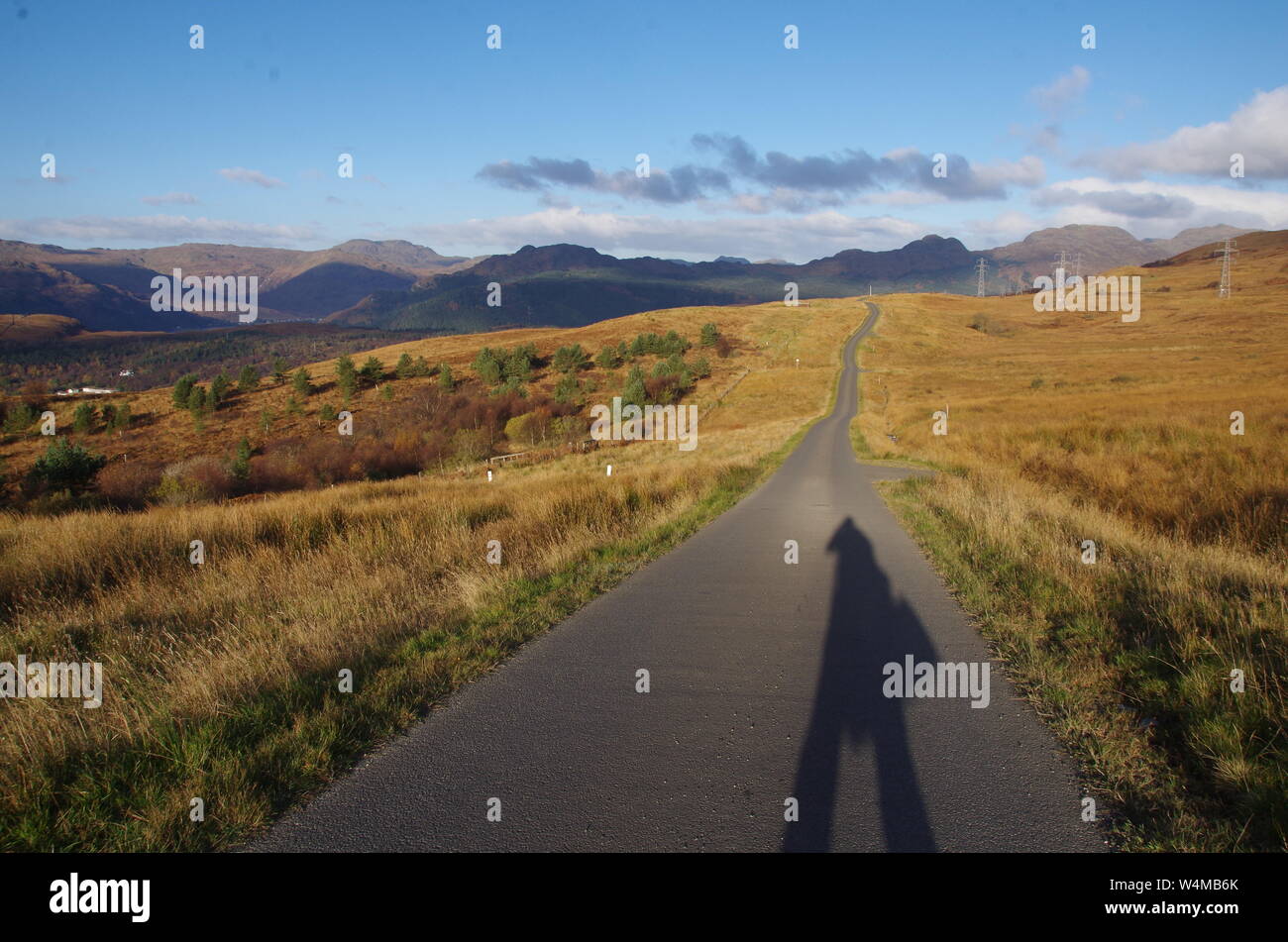 The Loch Lomond and Cowal Way. Cowal peninsula. Highlands. Scotland. UK ...