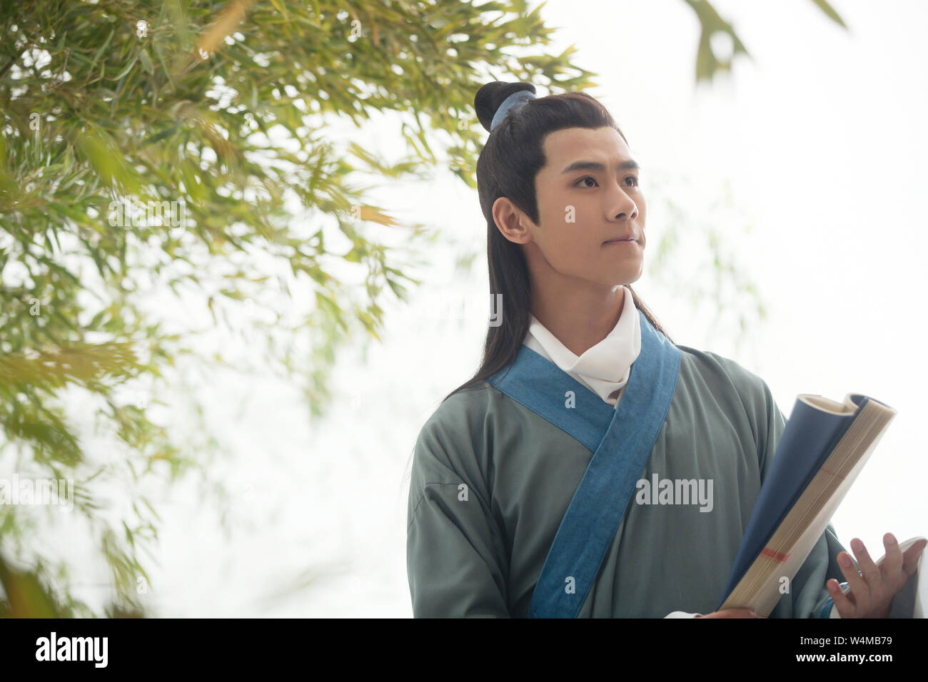 Old scholar reading hi-res stock photography and images - Alamy