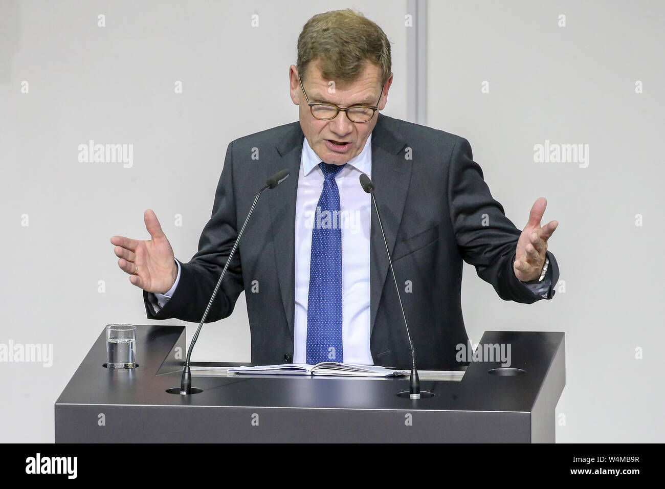 Berlin, Germany. 24th July, 2019. Johann Wadephul (CDU), member of the ...
