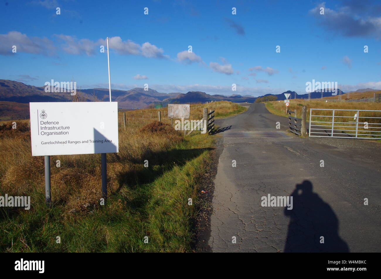 The Loch Lomond and Cowal Way. Cowal peninsula. Highlands. Scotland. UK ...