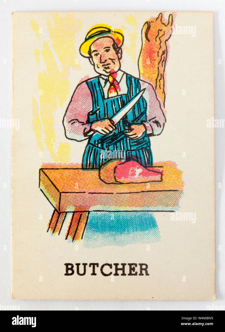 1970s butcher hi-res stock photography and images - Alamy