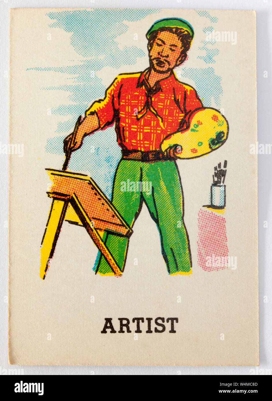 Old maid card hi-res stock photography and images - Alamy