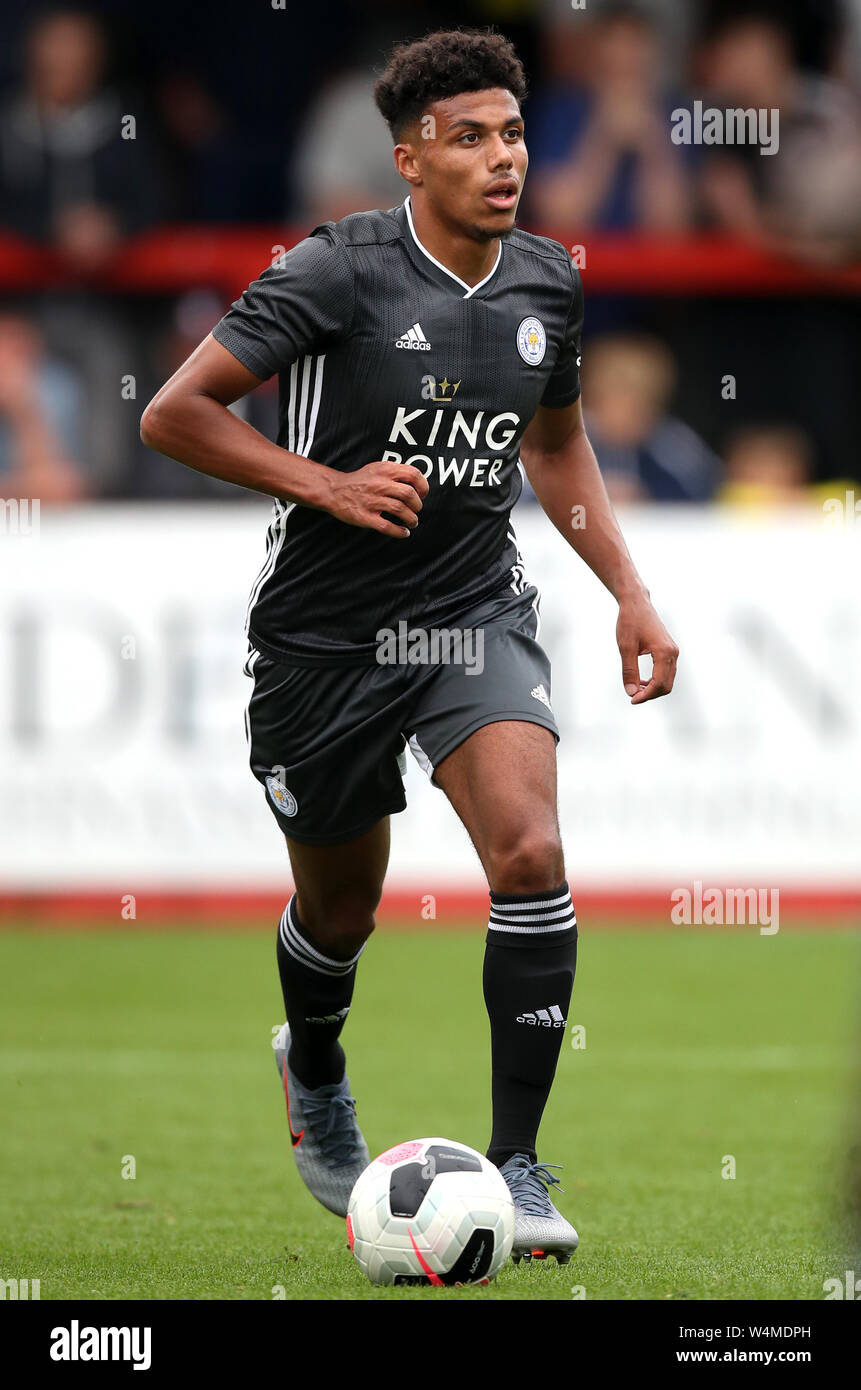 Leicester City's James Justin during pre-season friendly match at the ...