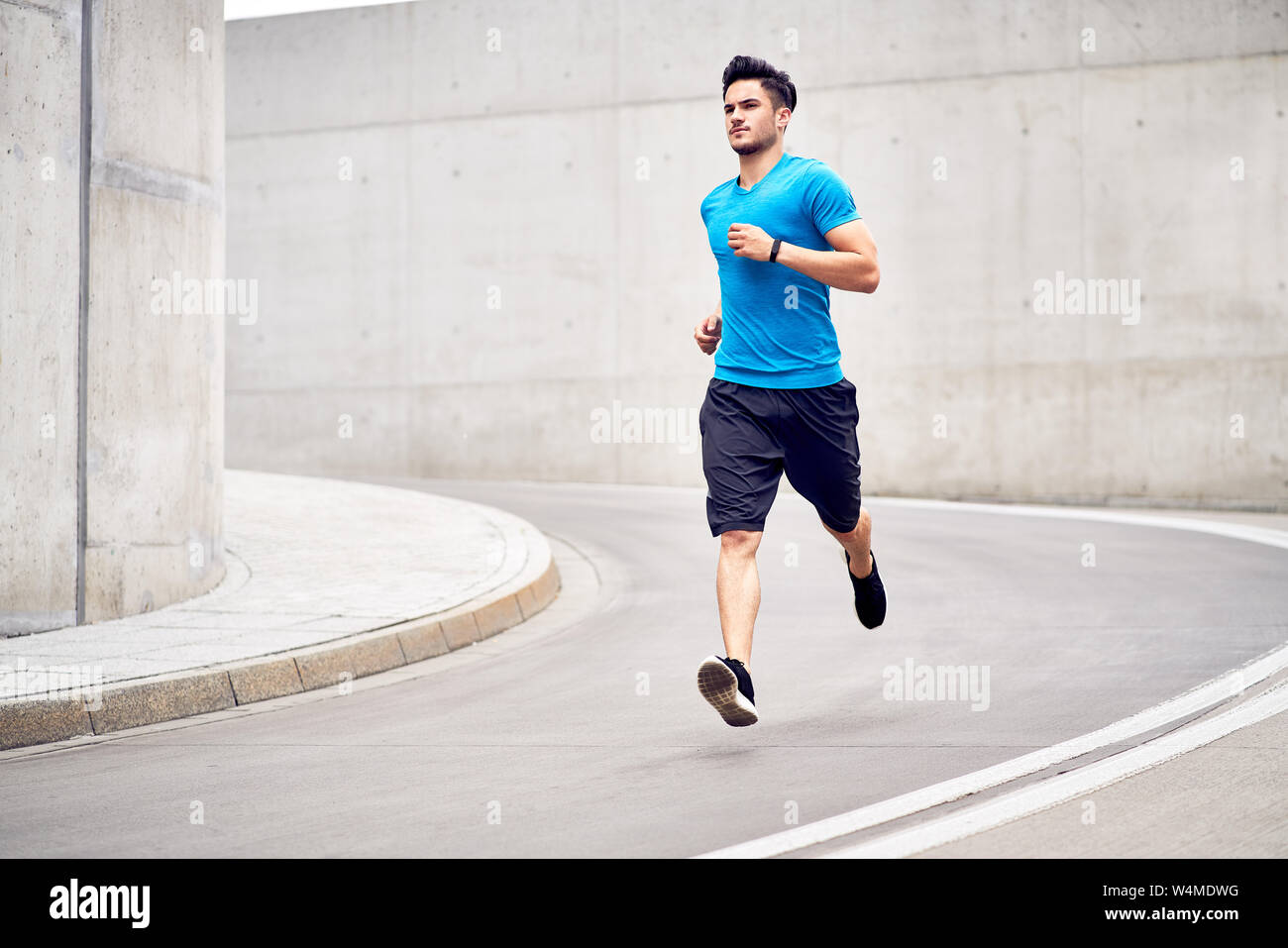 Concept urban running sport fitness hi-res stock photography and images ...