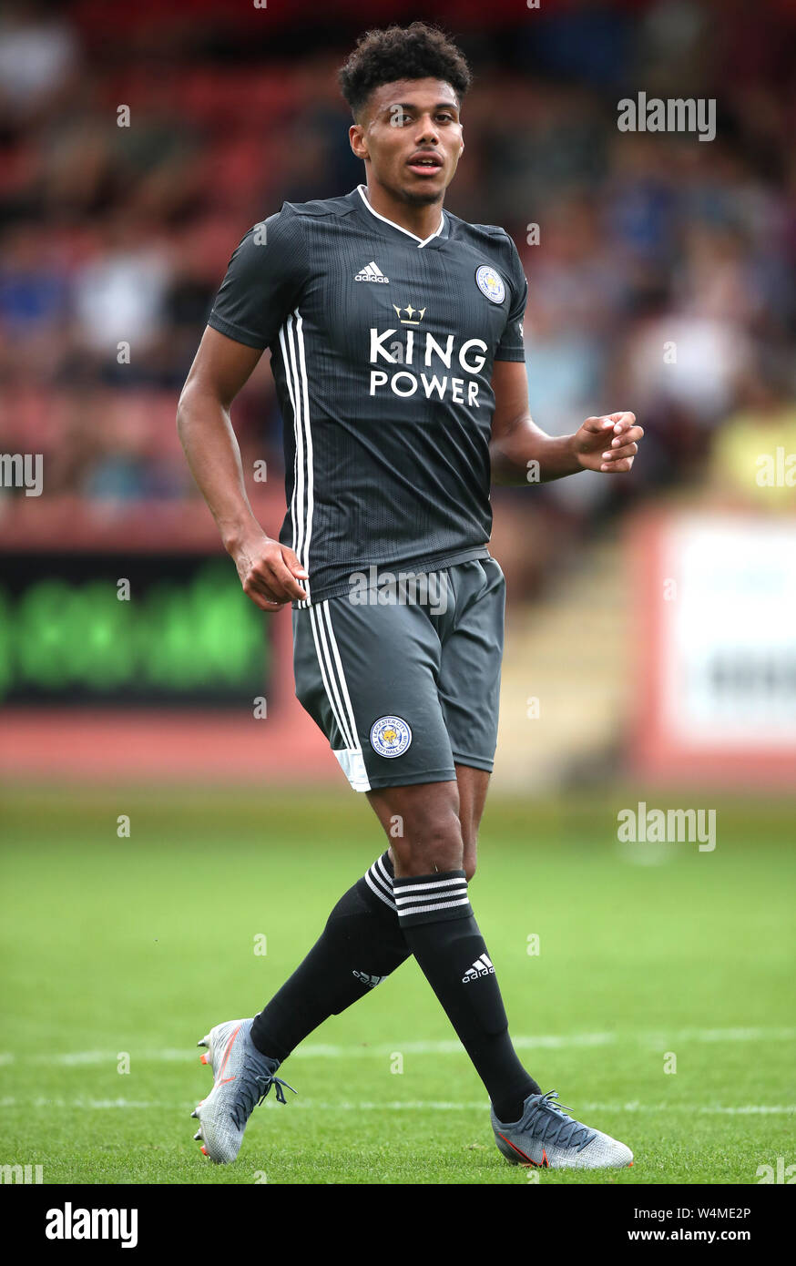 Leicester City's James Justin during pre-season friendly match at the ...
