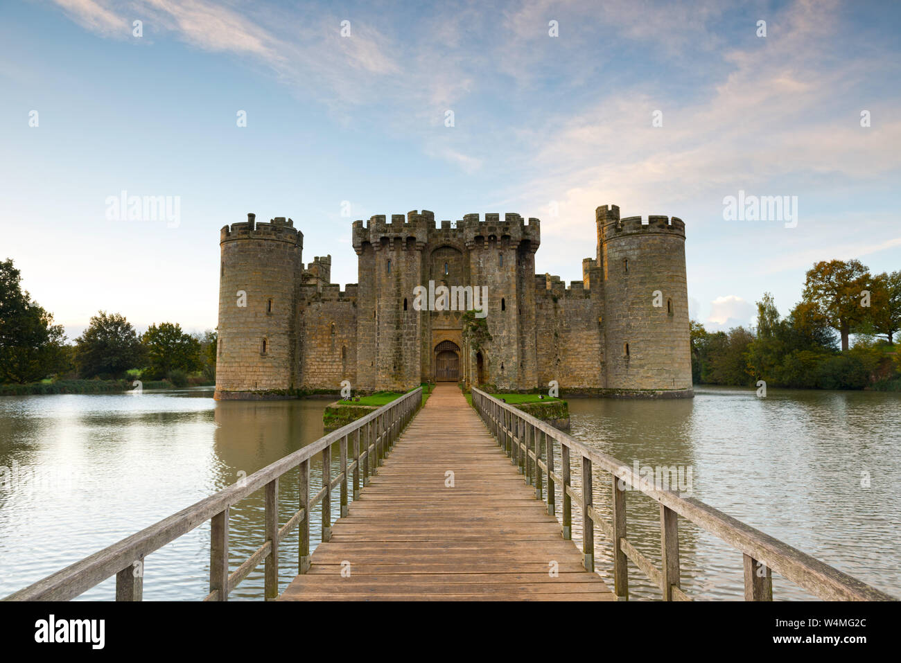Bodiam Castle in England Stock Photo - Alamy