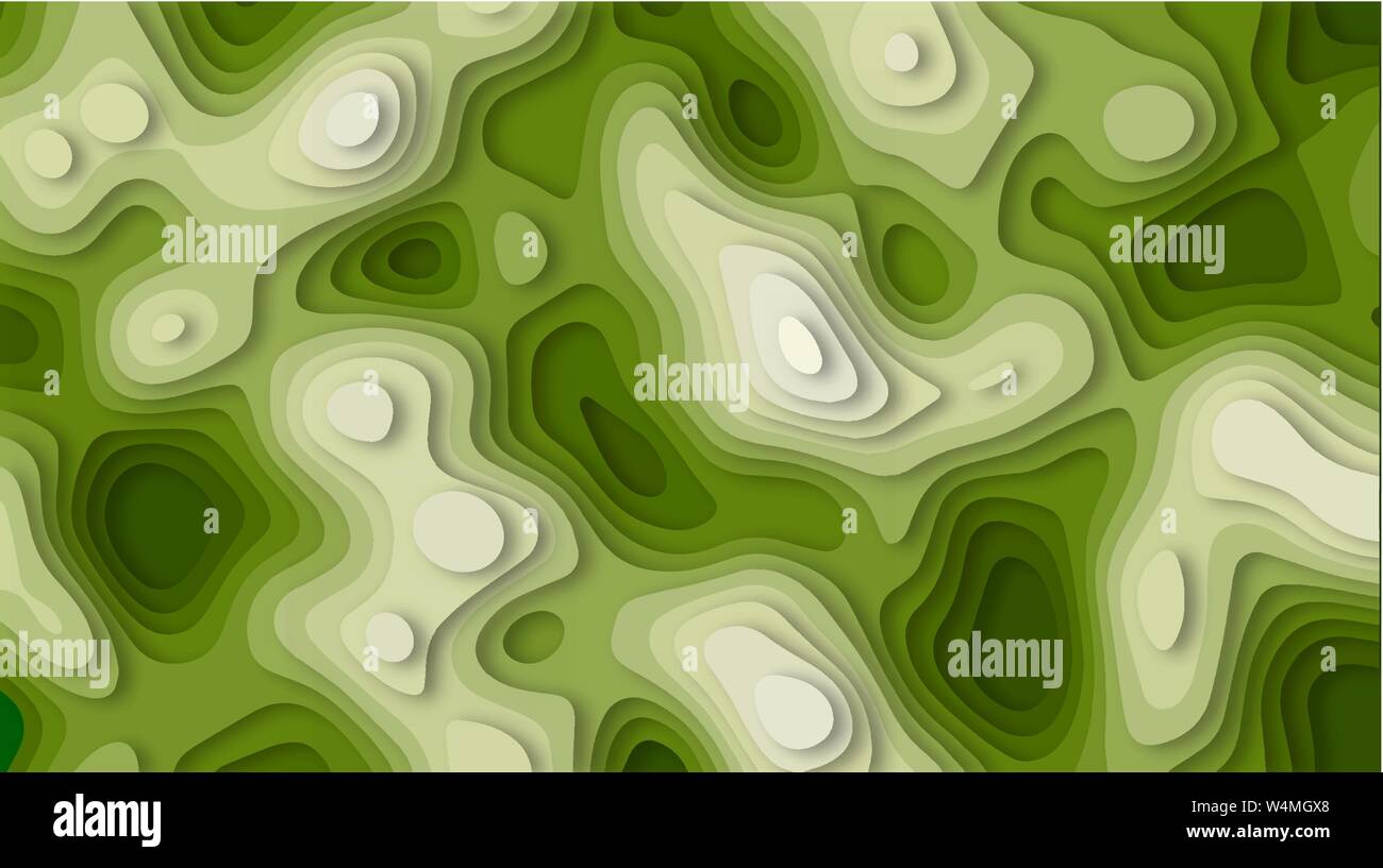 Abstract background with paper cut out layers. Vector illustration ...