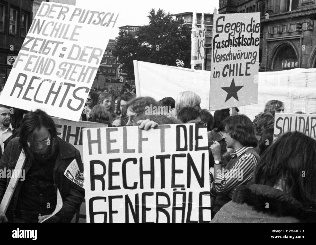 Chile coup 1973 Black and White Stock Photos & Images - Alamy