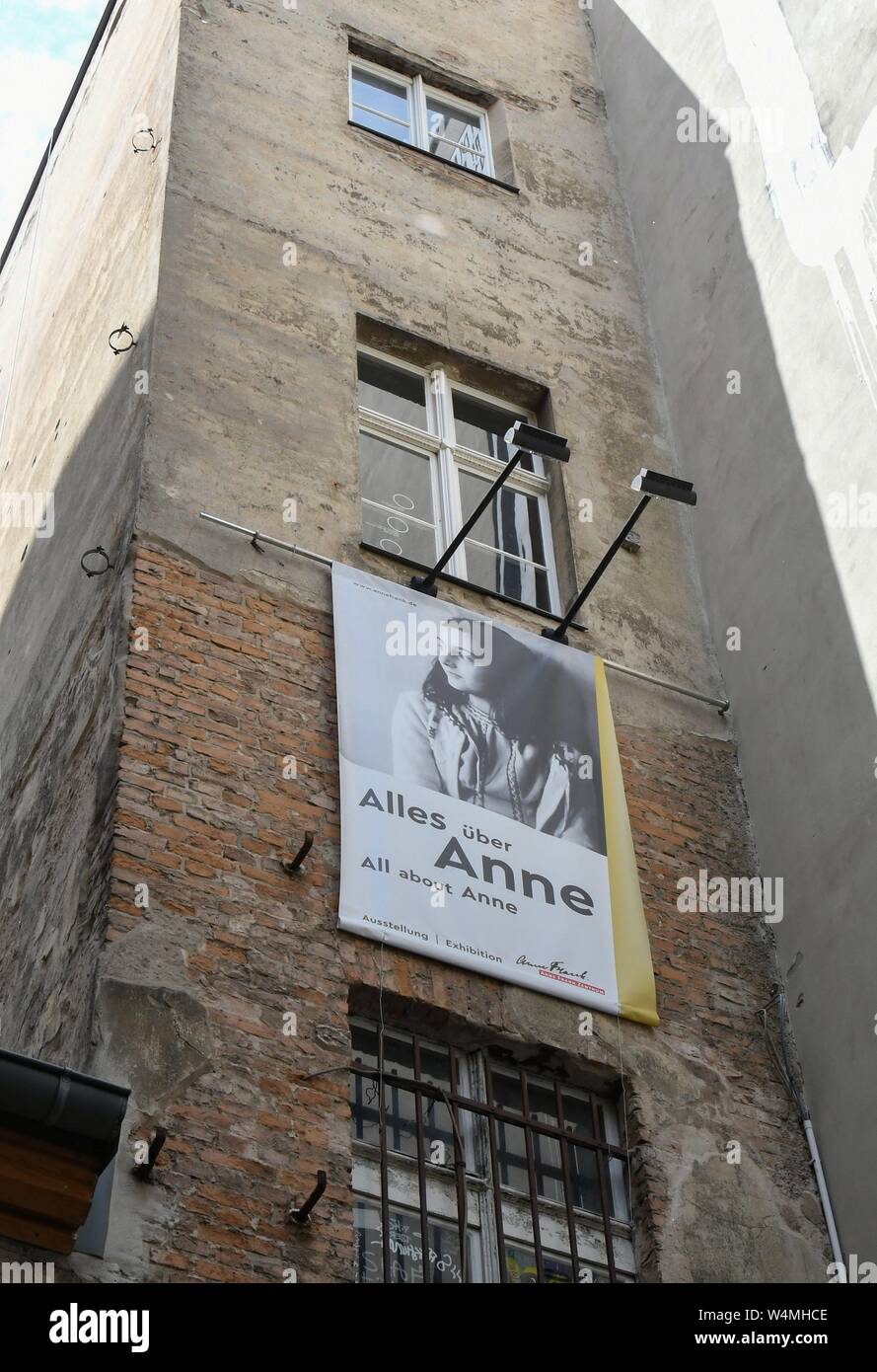 Anne Frank museum, Berlin, June 15, 2019. | usage worldwide Stock Photo ...