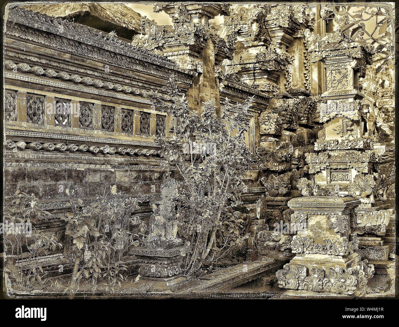 The small town Ubud on 19.06.2019. The cultural center in Bali | usage ...