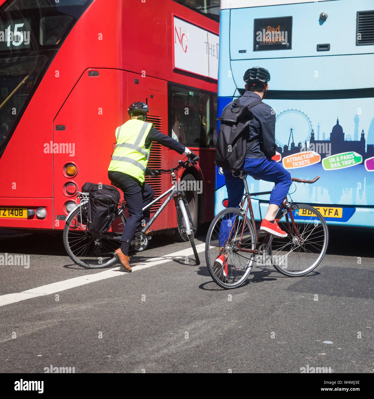 Racing bicycle pedestrian hi-res stock photography and images - Alamy
