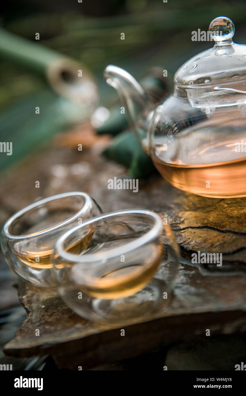 Tea and Zongzi Stock Photo - Alamy