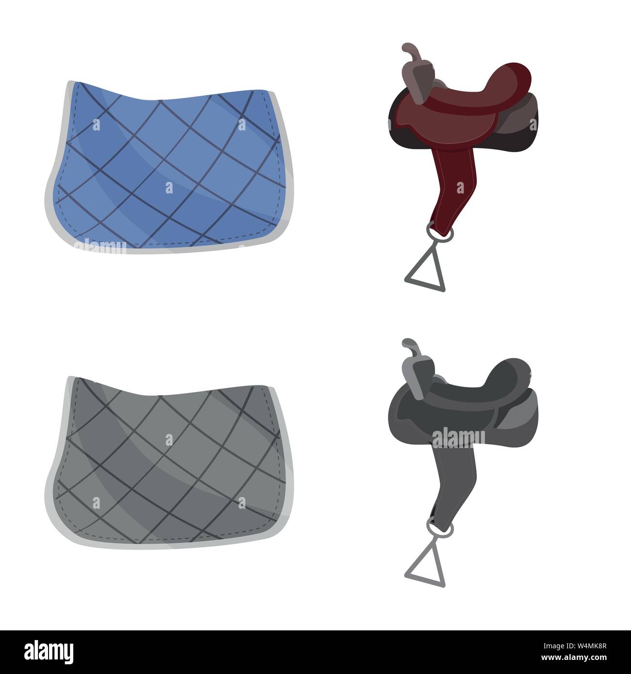 Saddle col Stock Vector Images - Alamy