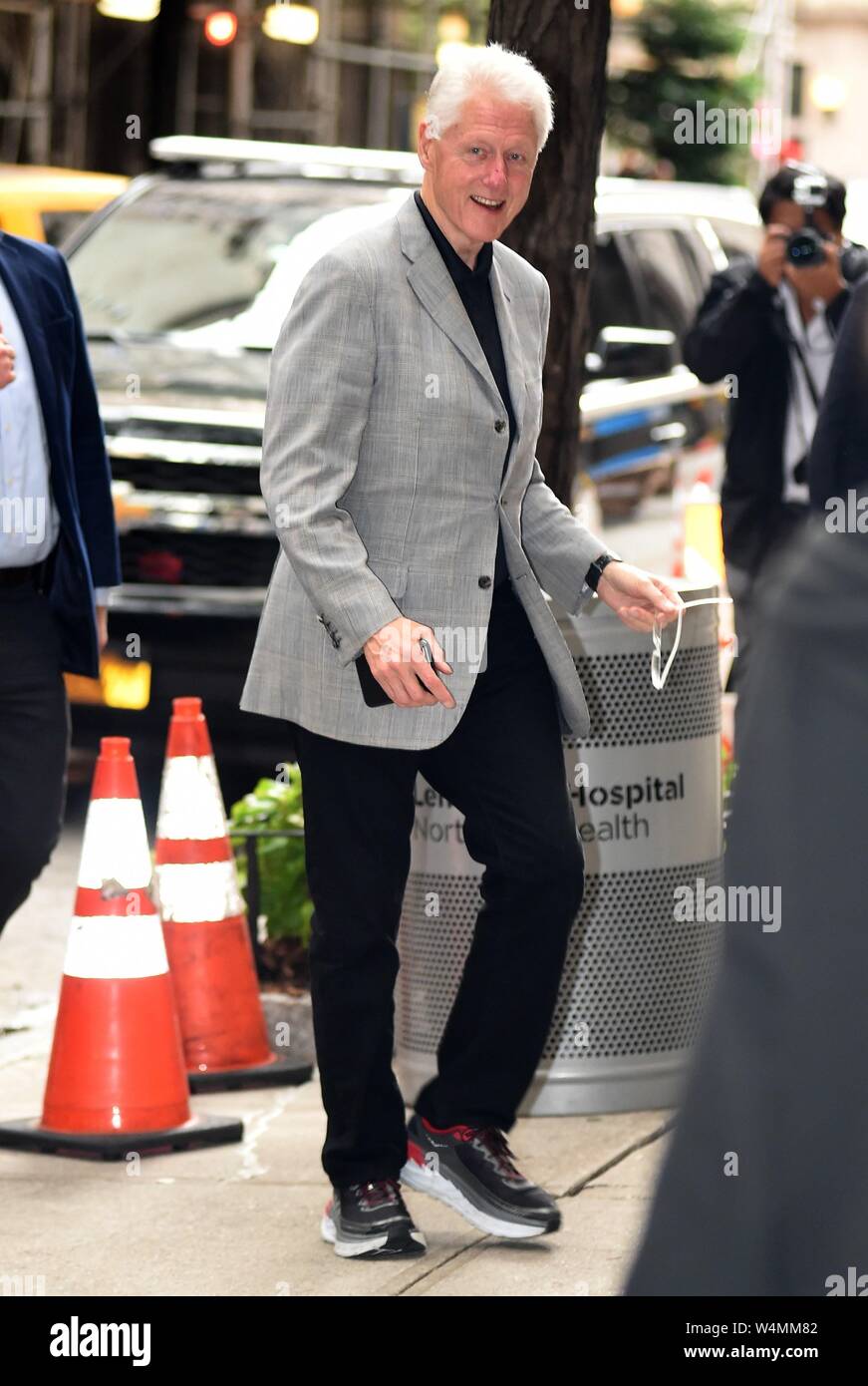 Bill Clinton out and about for Celebrity Candids - TUE, , New York, NY ...