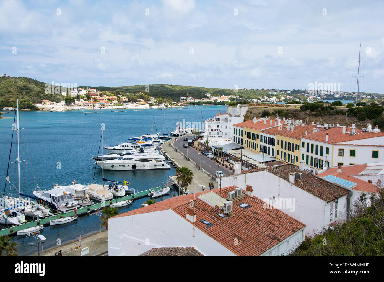 Beautiful mao harbour boats hi-res stock photography and images - Alamy