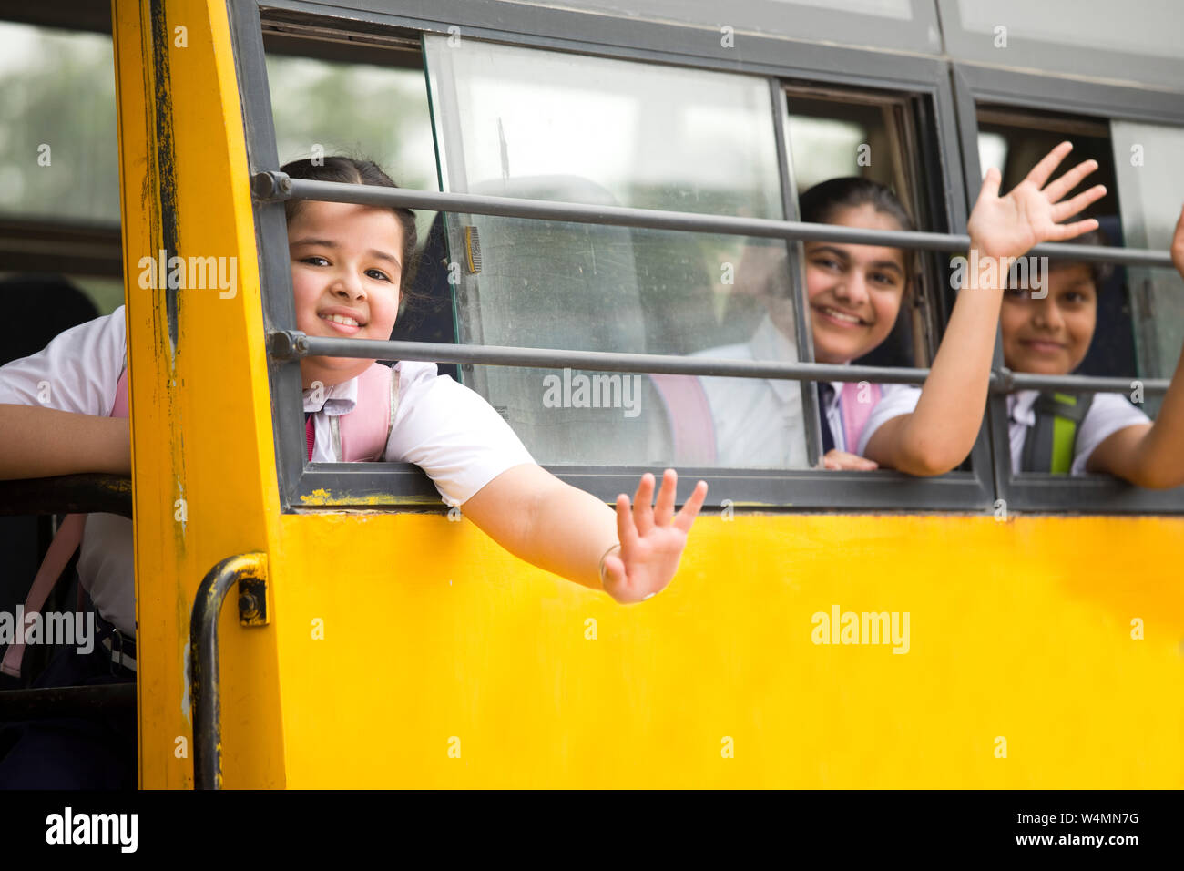 Waving bye to child hi-res stock photography and images - Alamy