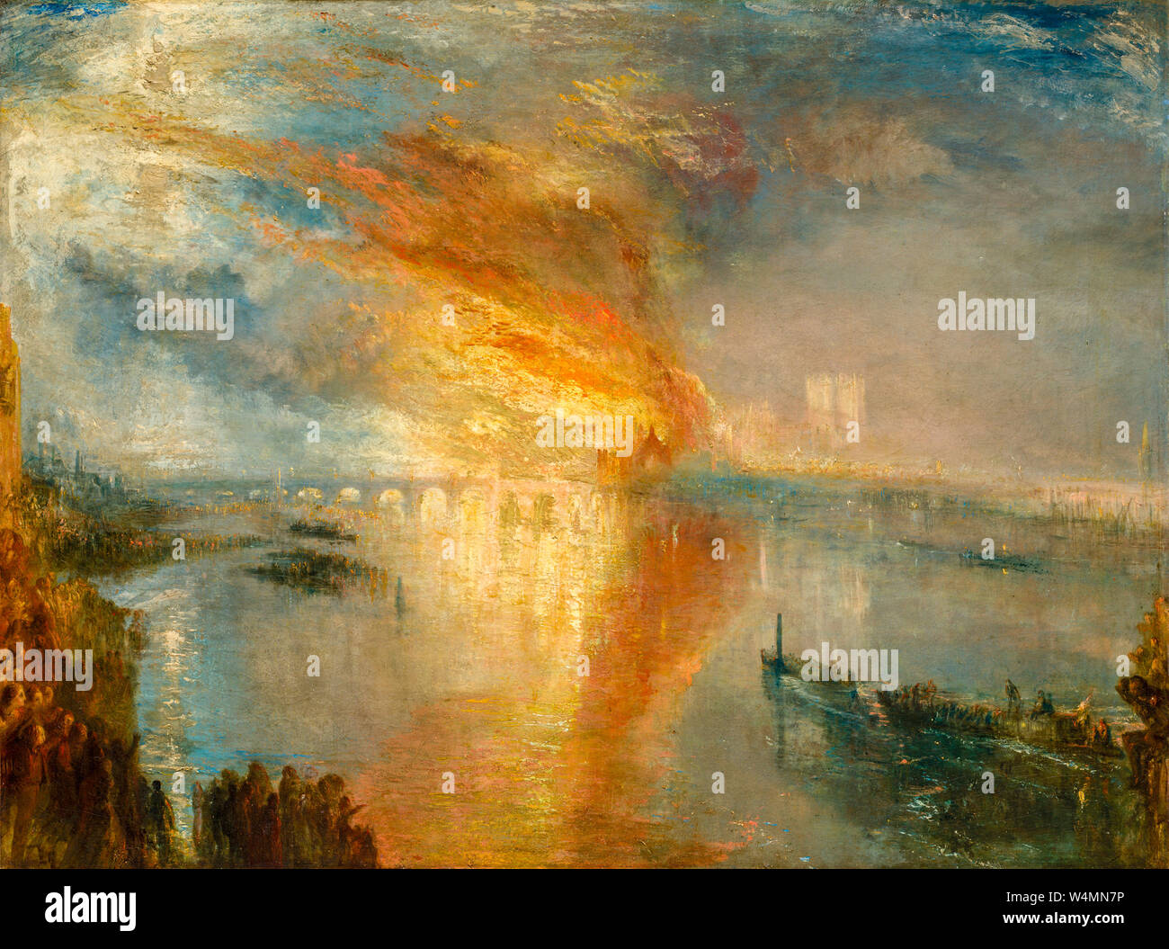 Turner burning houses of parliament hi-res stock photography and images ...