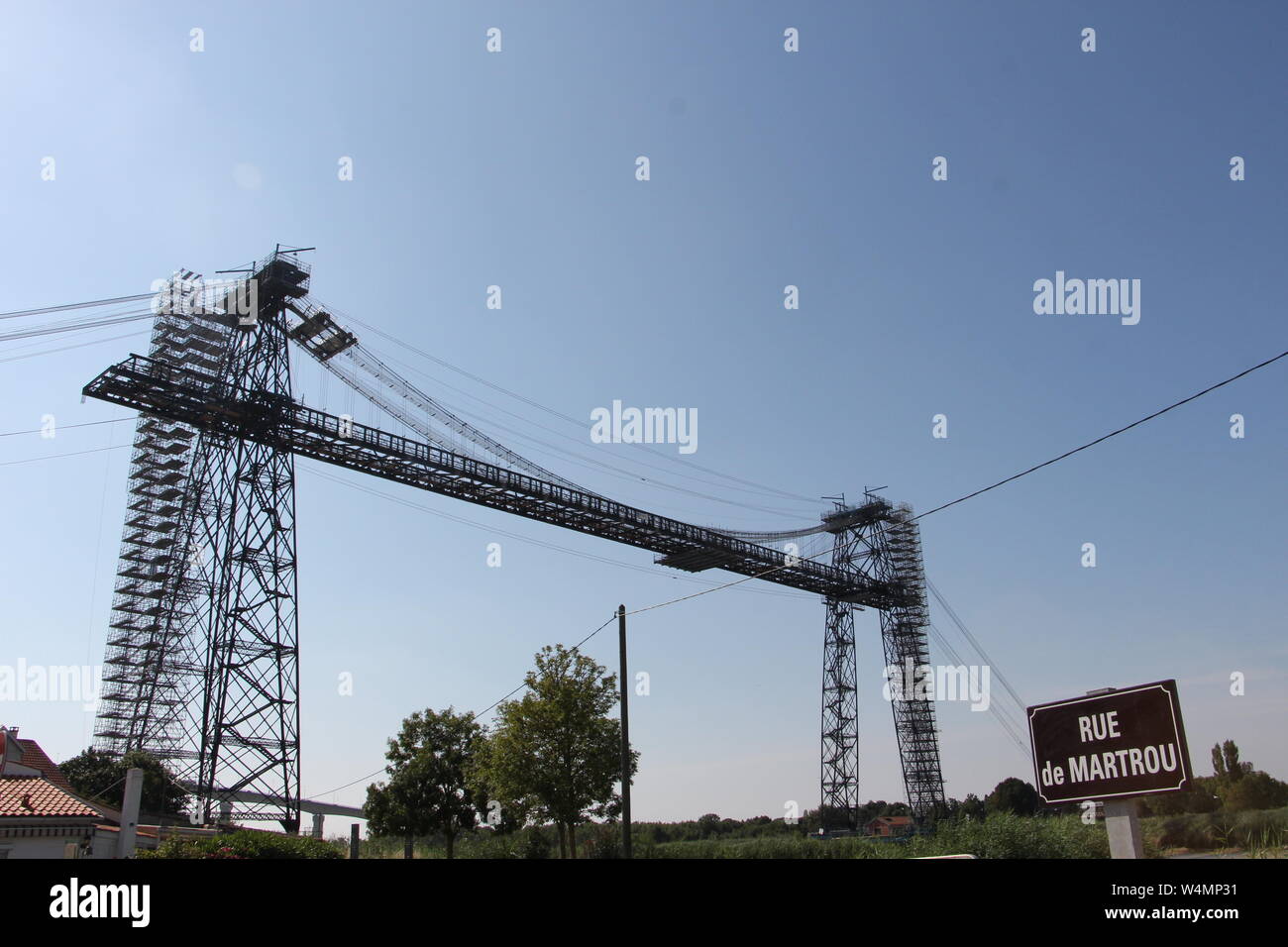 Restoration , after tree years of work of the Unique Bridge Transporter ...