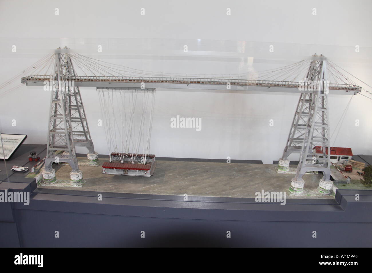 Restoration , after tree years of work of the Unique Bridge Transporter ...