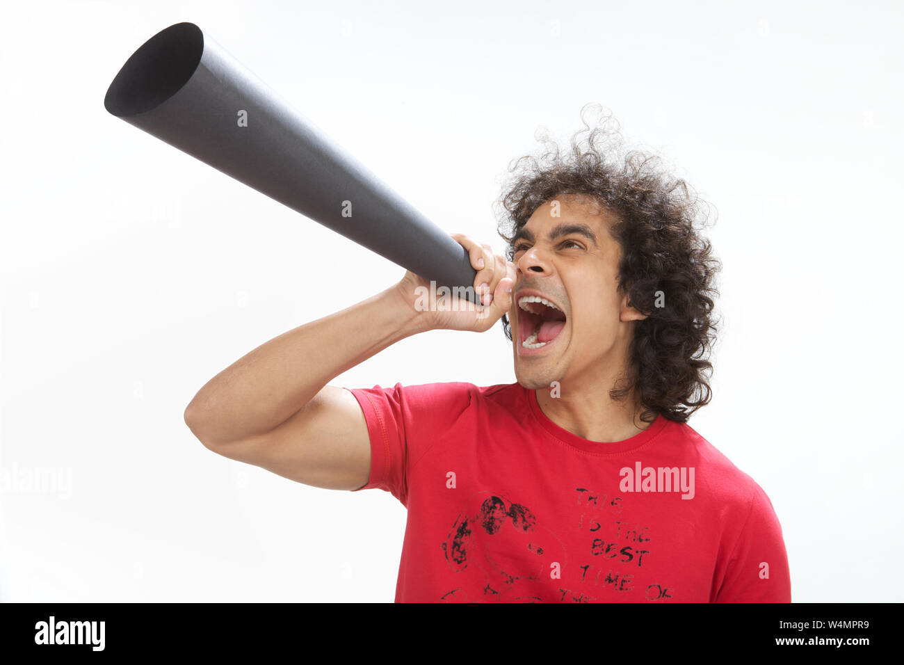 Indian Yelling High Resolution Stock Photography and Images - Alamy
