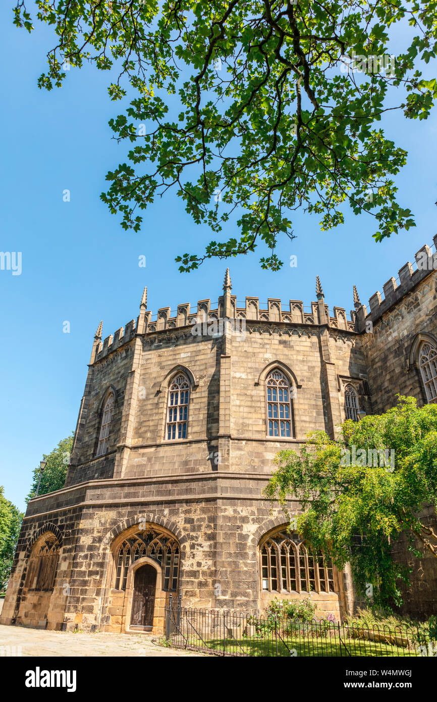 Lancaster Crown Court in the Shire Hall of Lancaster castle formerly ...