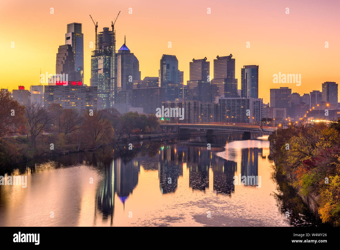 Pennsylvania sunset fall hi-res stock photography and images - Alamy