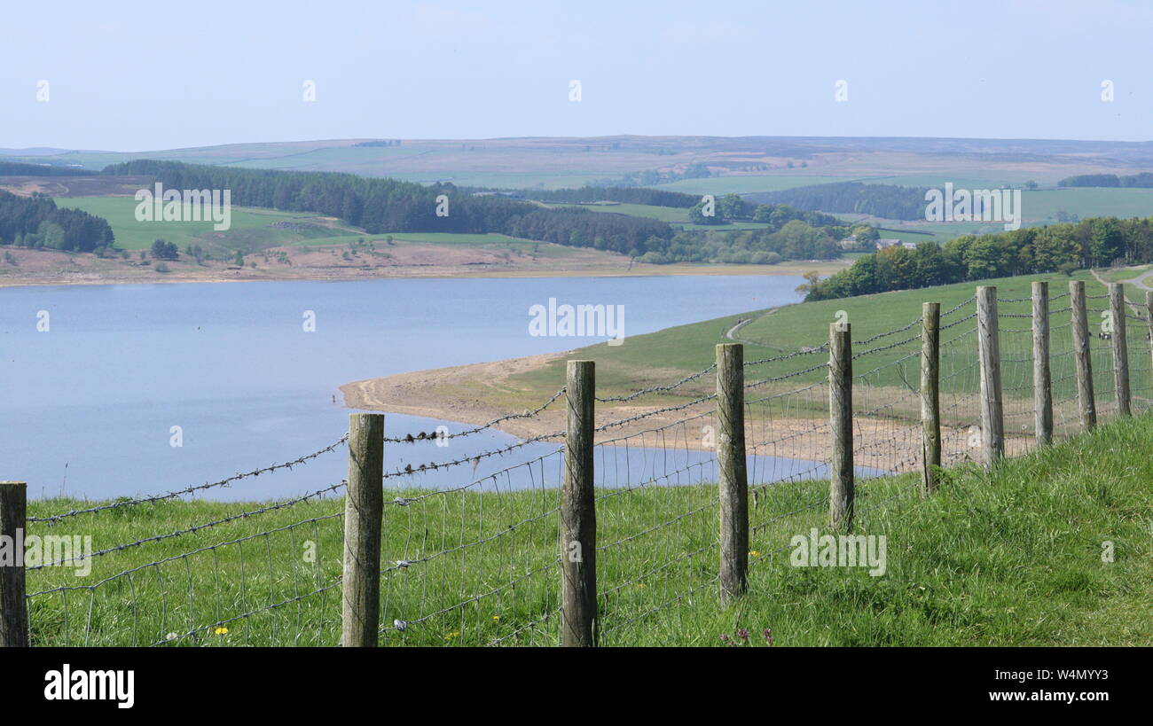 scenic view of derwent reservoir Stock Photo - Alamy