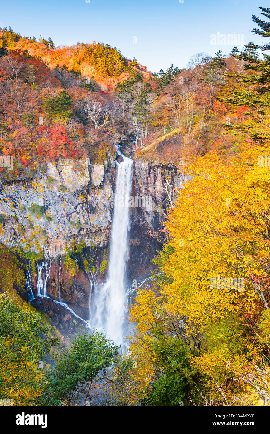Nikko, Japan at Kegon Falls Stock Photo - Alamy