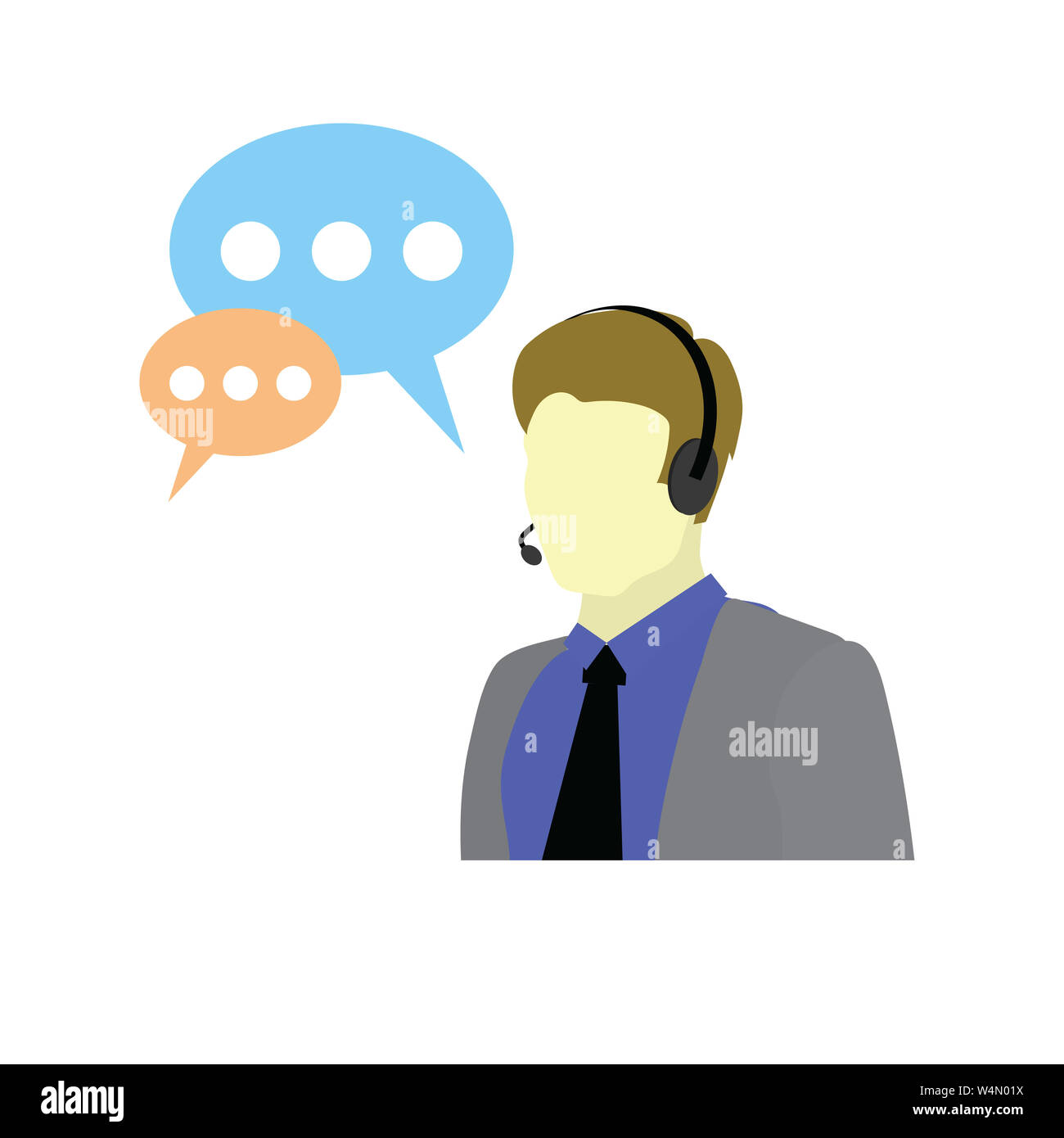 Call Center Help. Customer Service Logo. Support and Contact Icon ...