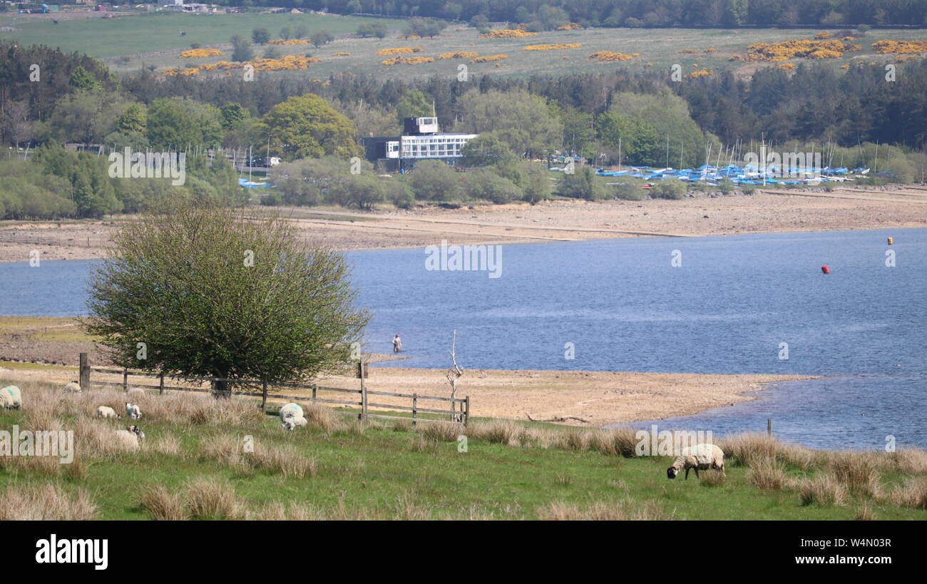 scenic view of derwent reservoir Stock Photo - Alamy