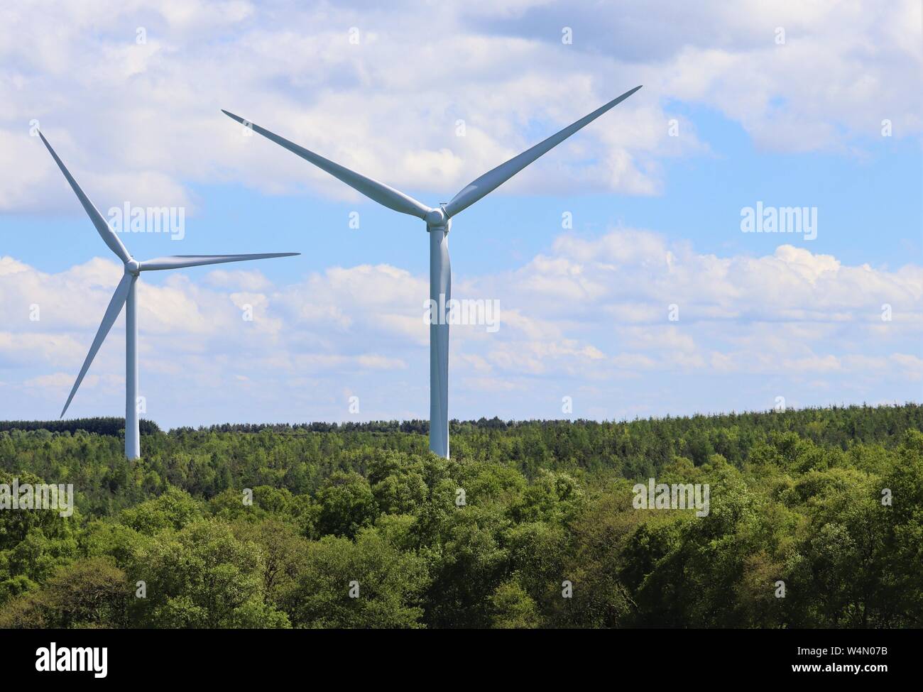 Wind Farm windmills Stock Photo - Alamy