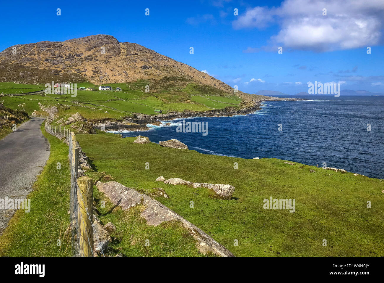 wonderful panorama on Beara Peninsula, Co Cork, Ireland Stock Photo - Alamy