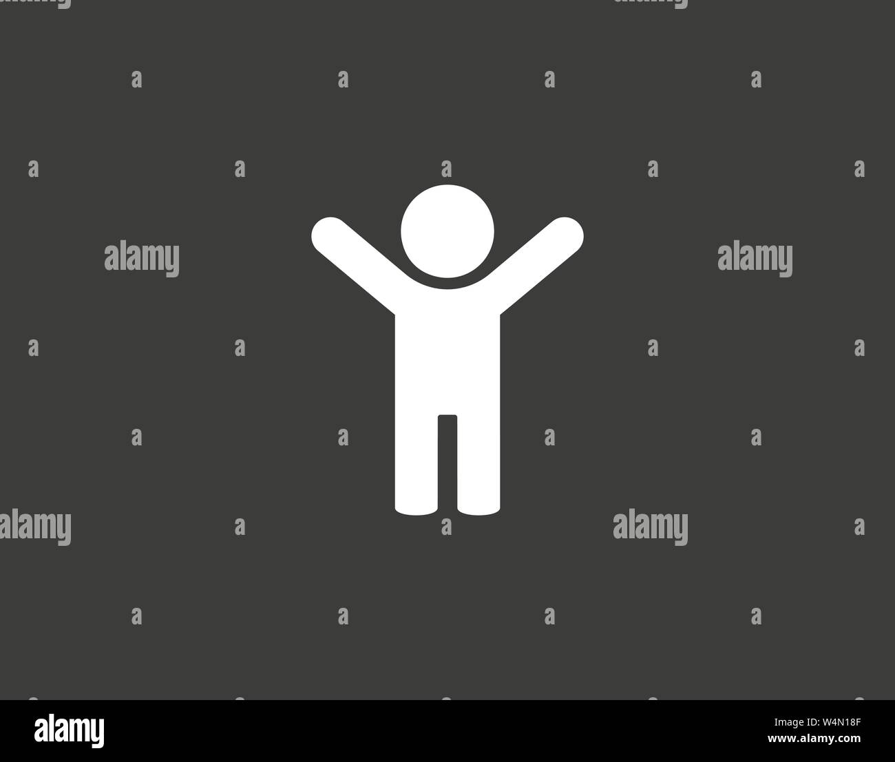 Vector illustration, flat design. Child baby icon Stock Vector Image ...