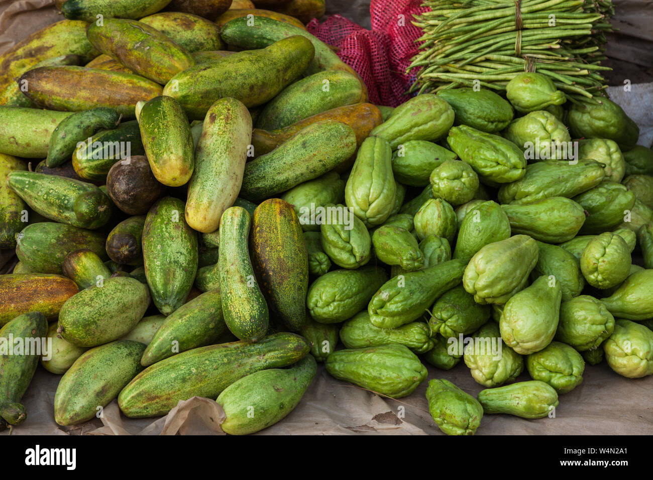 Fruit vendor in kathmandu nepal hi-res stock photography and images - Alamy