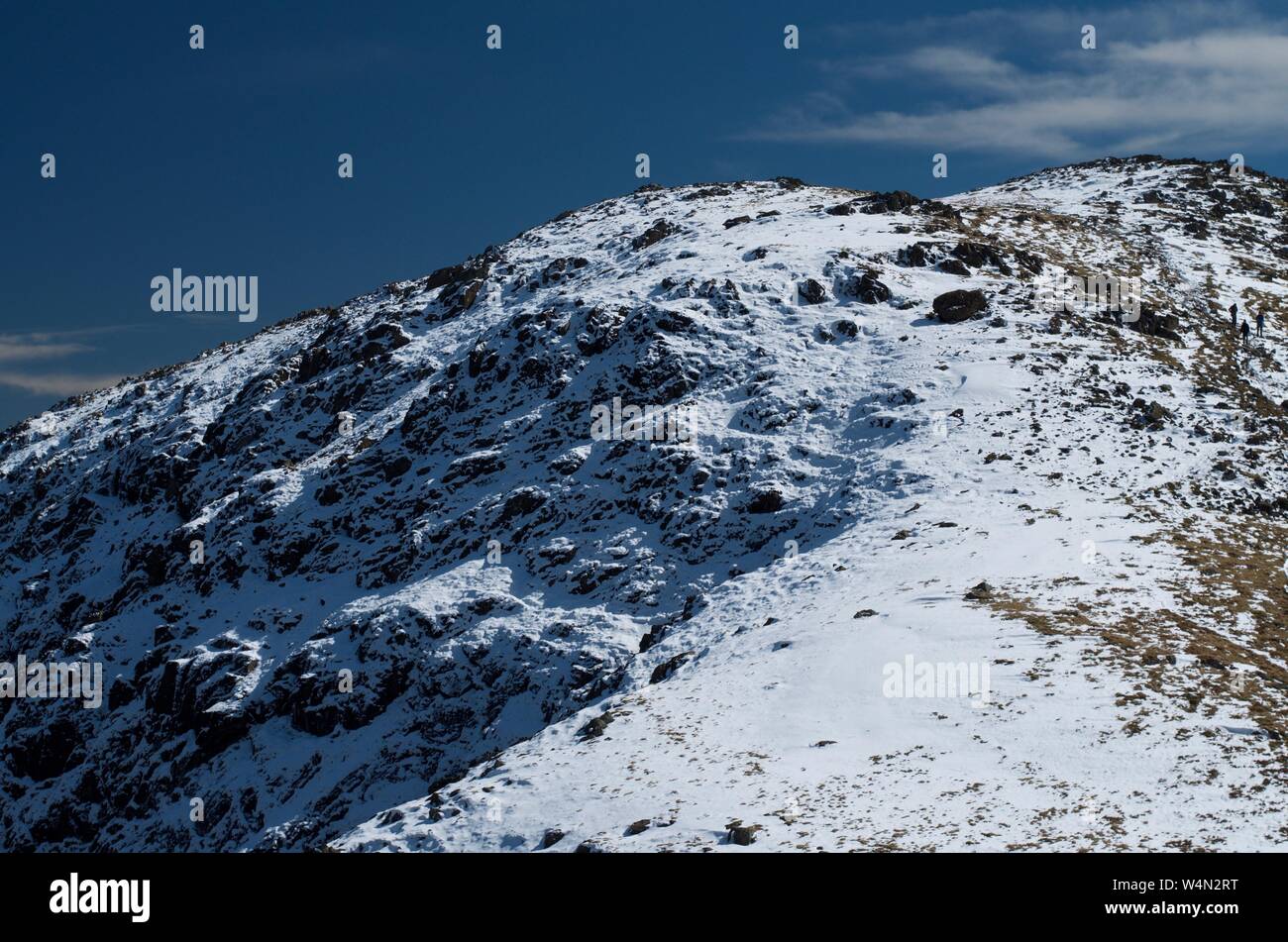 Contrast snowy mountains hi-res stock photography and images - Alamy