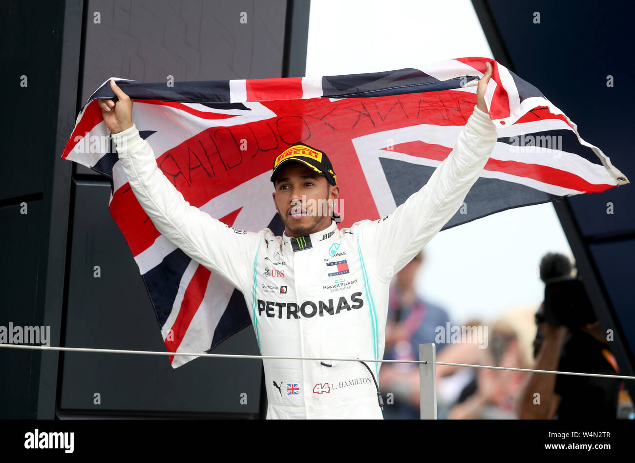 2019 lewis hamilton silverstone hi-res stock photography and images - Alamy
