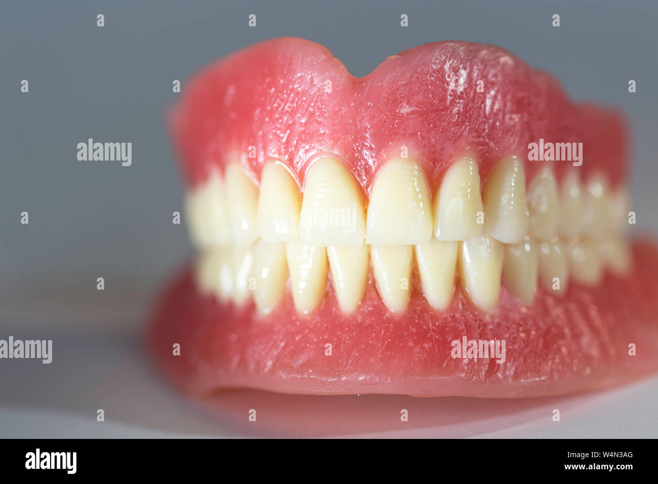 Complete Set of Dentures, USA Stock Photo - Alamy