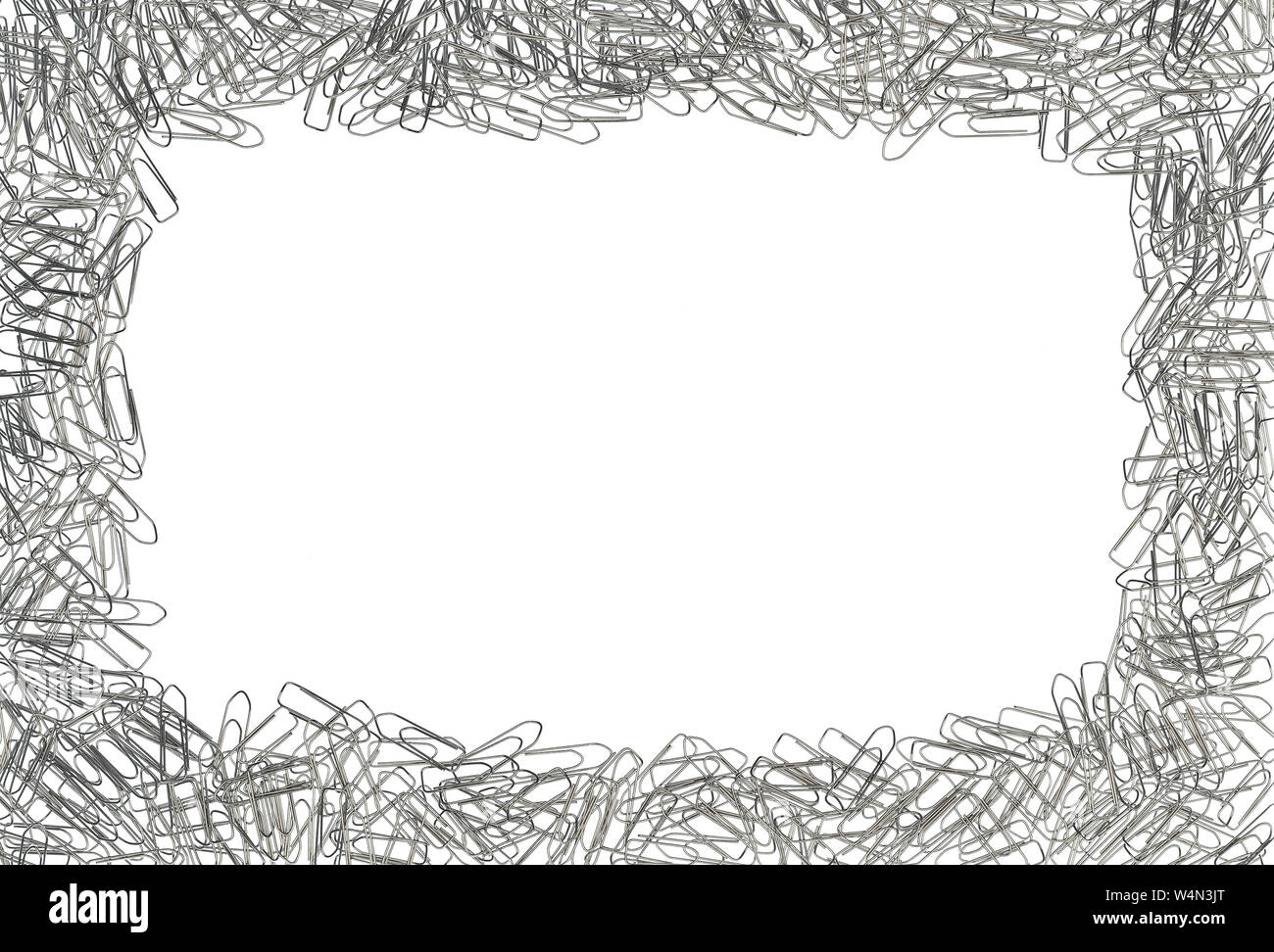 Paper clip border design hi-res stock photography and images - Alamy