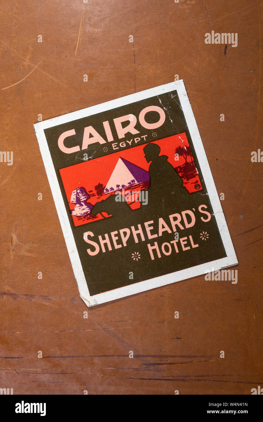 Retro Travel Decal Stock Photo - Alamy