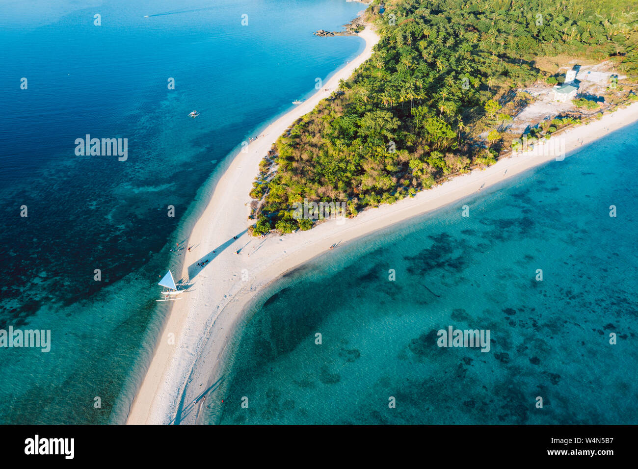 Amazing Bon Bon beach on Romblon island, Philippines Stock Photo - Alamy
