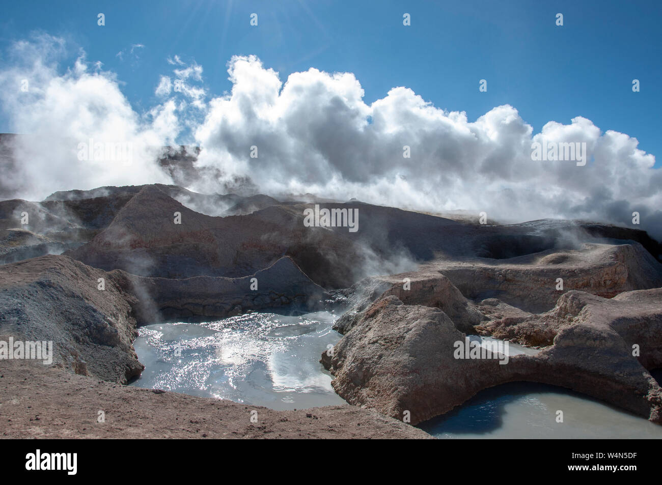Mysterious lakes desert hi-res stock photography and images - Alamy