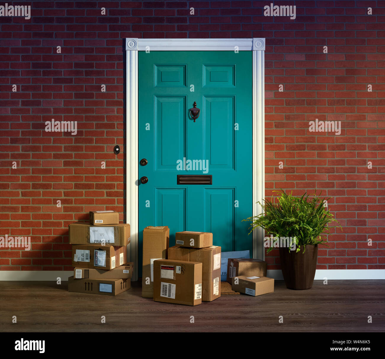 Residential boxes hi-res stock photography and images - Alamy