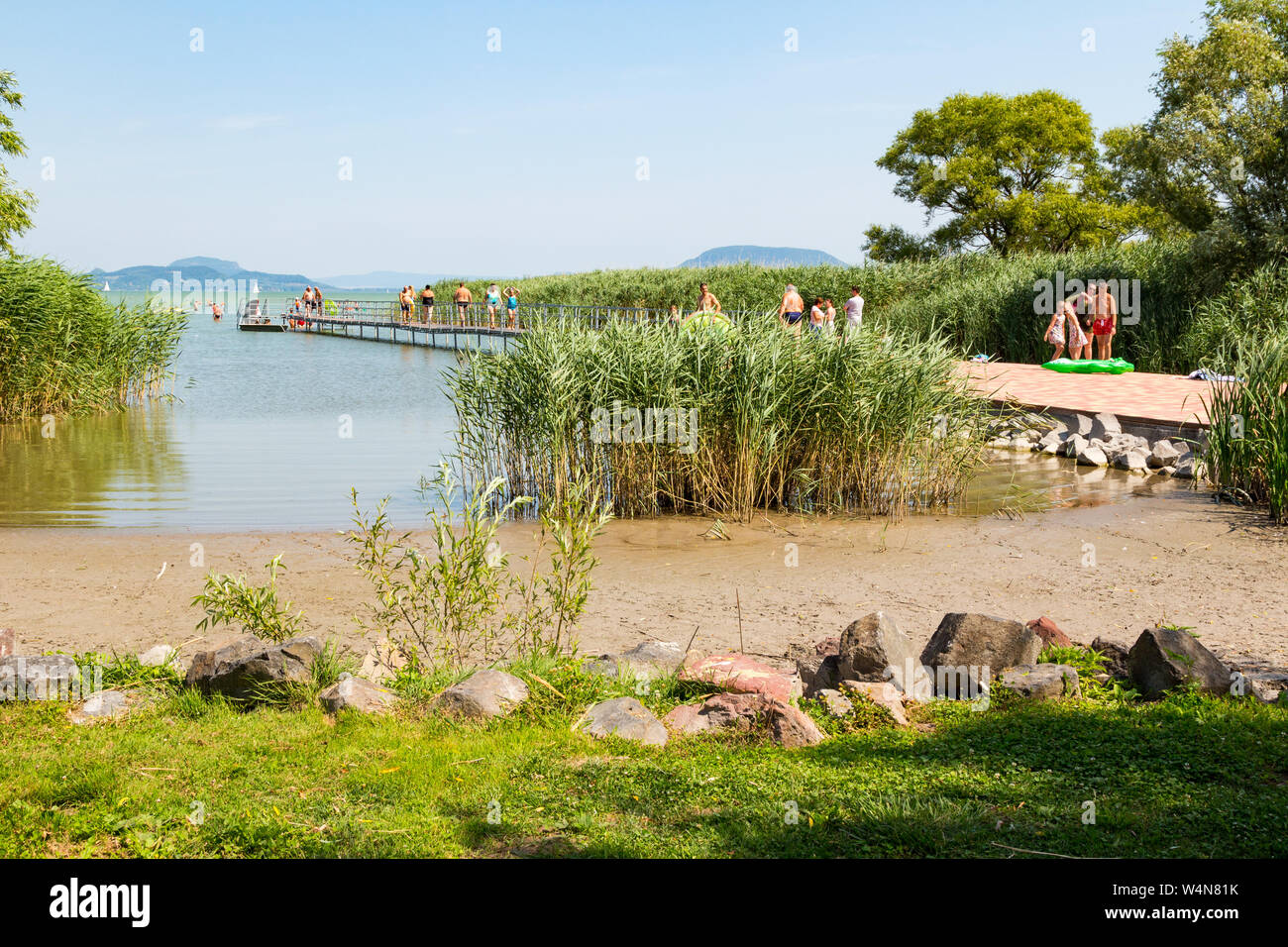 Bathers lake hi-res stock photography and images - Alamy