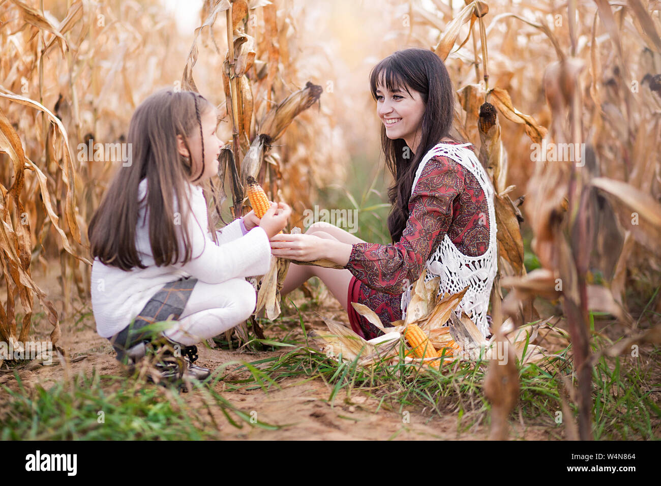 Traditional mother child plant hi-res stock photography and images - Alamy
