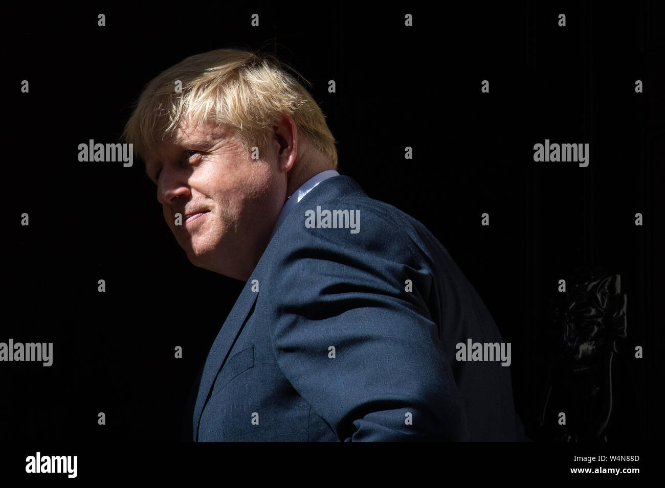 New Prime Minister Boris Johnson enters 10 Downing Street, London ...