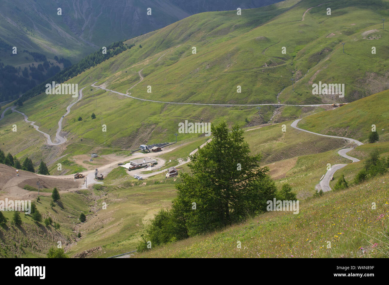 Col de Alos, French Alps Stock Photo - Alamy